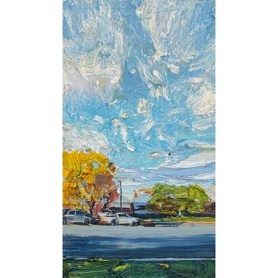 James Lyle - Busy, Windy, Morrisset St Bathurst – SARAH BIRTLES Art ...